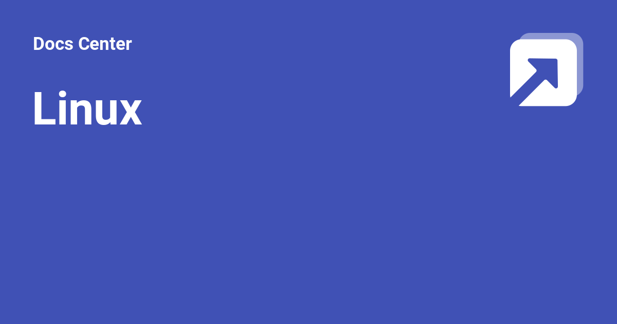 Linux - Help Center